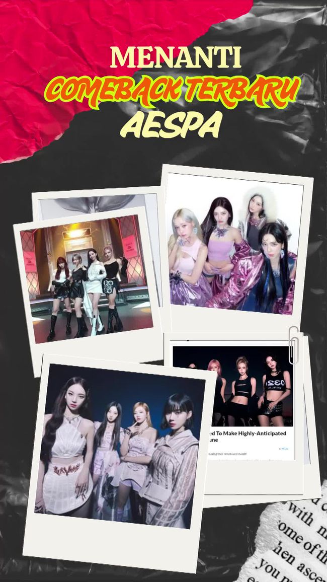 Video: Siap-siap! aespa Bakal Comeback Bulan Depan