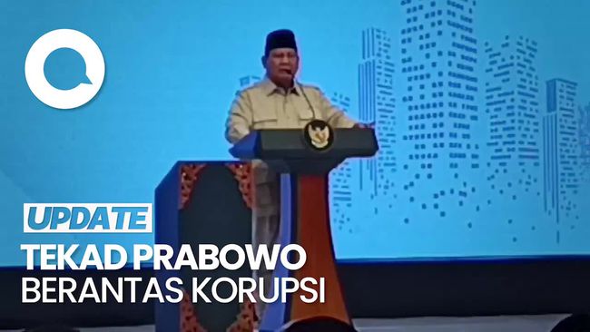 Video Prabowo: Tiap Hari Kita Bongkar Korupsi, Ada Penegak Hukum Diancam