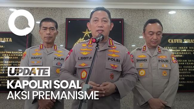 Video Kapolri Bicara soal Aksi Premanisme yang Resahkan Masyarakat
