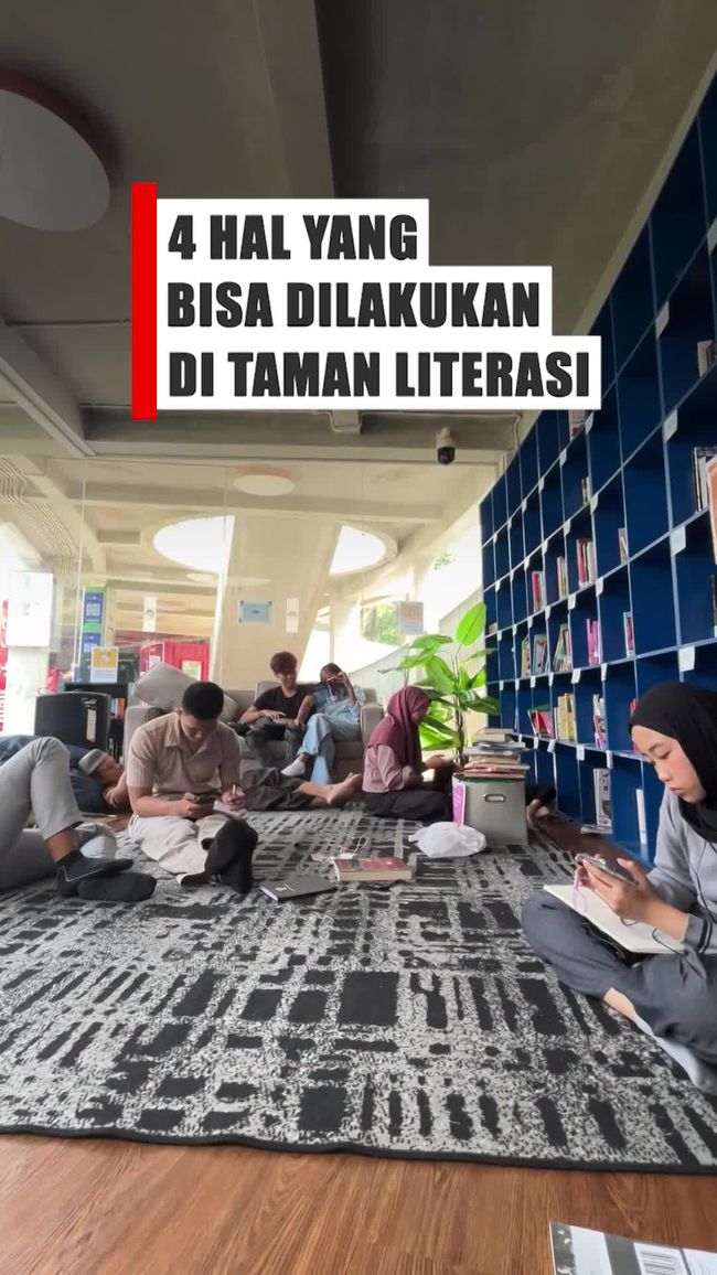 Video: Liburan Panjang ke Taman Literasi Jakarta, Ngapain Aja?