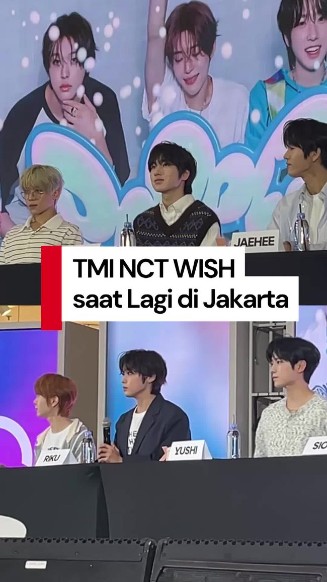 Video NCT WISH Spill Dong! TMI SION Cs saat Fansign di Jakarta