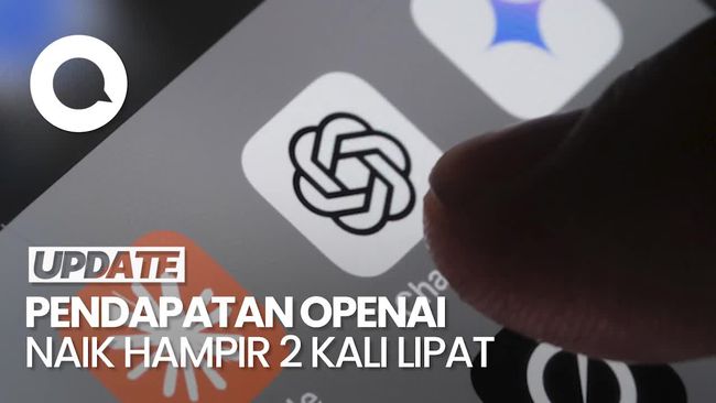Video: Penggunaan ChatGPT Melesat, OpenAI Sentuh Pendapatan Rp 162,7 T