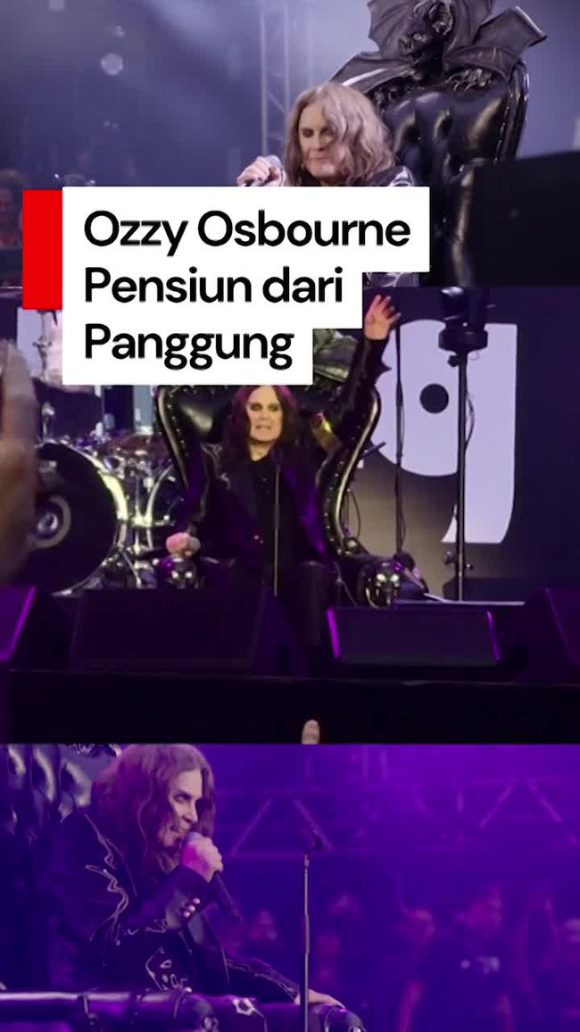 Video: Panggung Terakhir Ozzy Osbourne Bersama Black Sabbath
