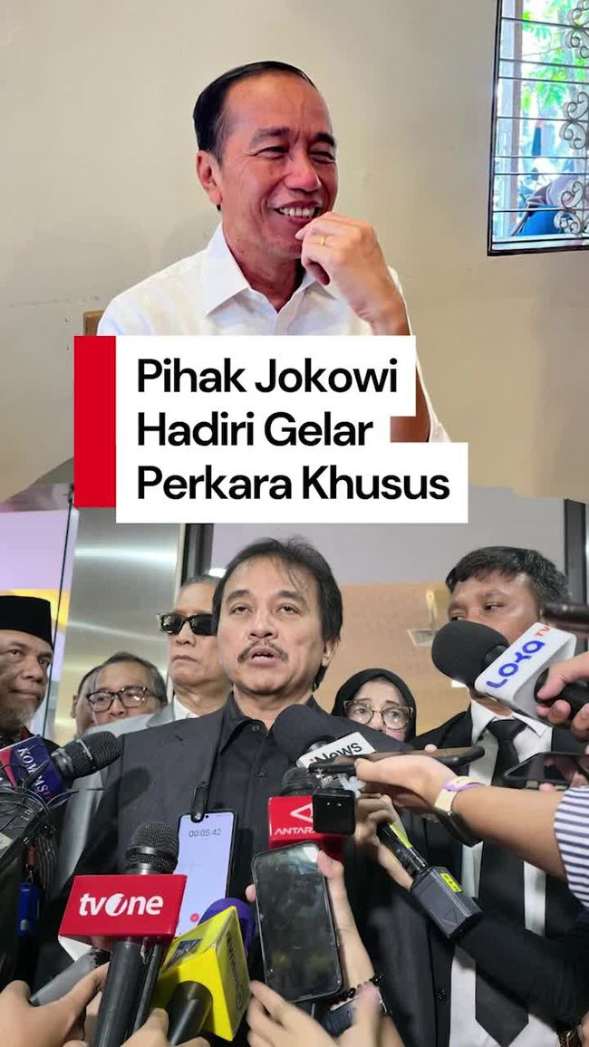 Video Pihak Jokowi soal Tudingan Ijazah Palsu: Percaya Laboratorium Roy Suryo?