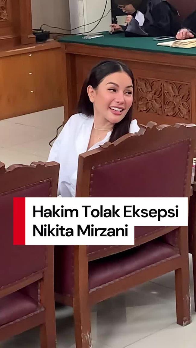 Video: Eksepsi Nikita Mirzani di Kasus Lawan Reza Gladys Ditolak Hakim