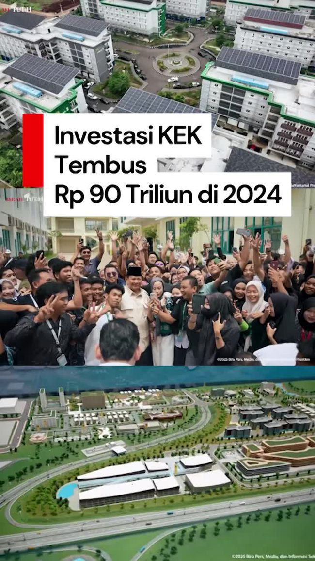 Video Rosan: Investasi KEK 2024 Tembus Rp 90,1 T, Serap 47 Ribu Pekerja