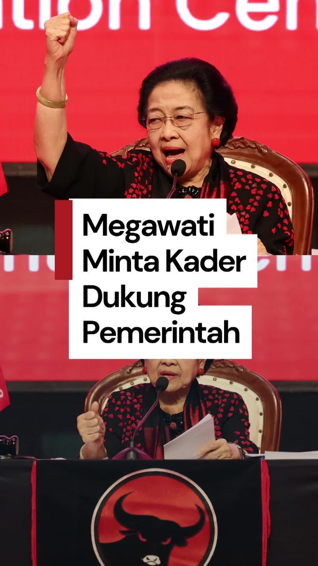 Video Arahan Megawati di Bimtek PDIP: Partai Tetap Solid-Dukung Pemerintah