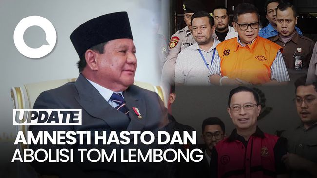 Video Menkum Jelaskan Alasan Prabowo Beri Amnesti Hasto-Abolisi Tom Lembong