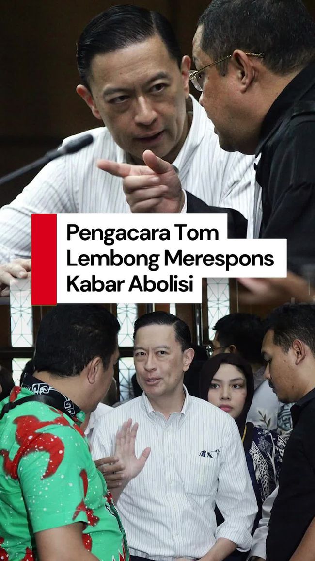 Video: Reaksi Pengacara Tom Lembong Setelah Tahu Kabar Abolisi