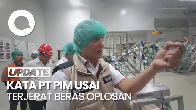 Video Kata PT PIM Setelah Bareskrim Temukan Menir di Berasnya