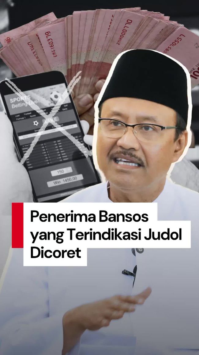 Video: Mensos Coret 228 Penerima Bansos yang Terindikasi Judi Online