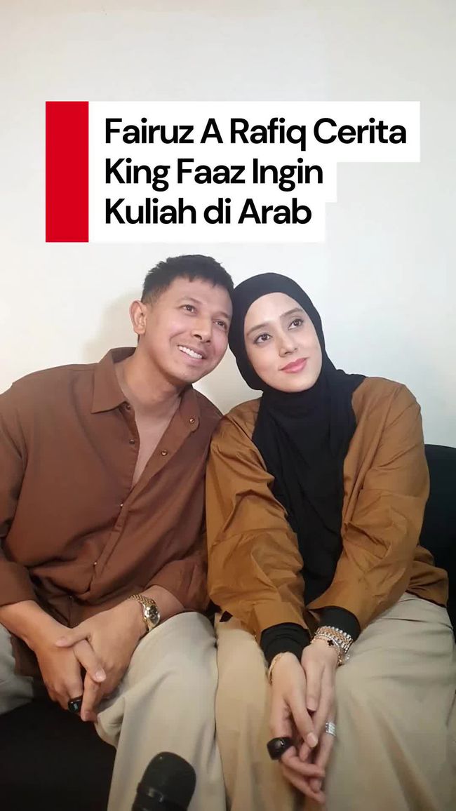 Video: Ketertarikan King Faaz Anak Fairuz A Rafiq Kuliah di Arab
