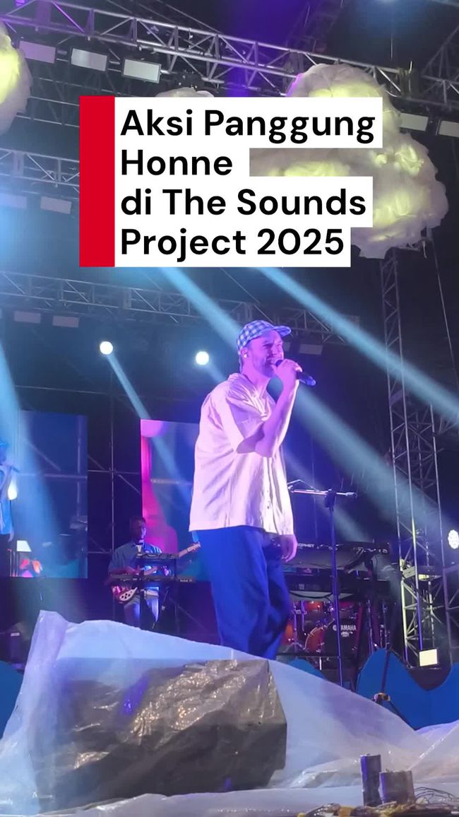 Video: Aksi Memukau Honne Tampil di The Sounds Project 2025