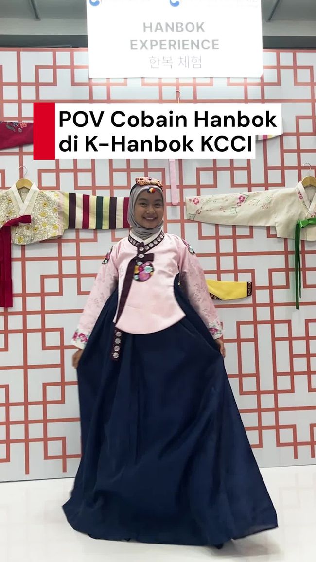 Video: Serunya Cobain Hanbok-Handicraft Korea di K-Hanbok KCCI