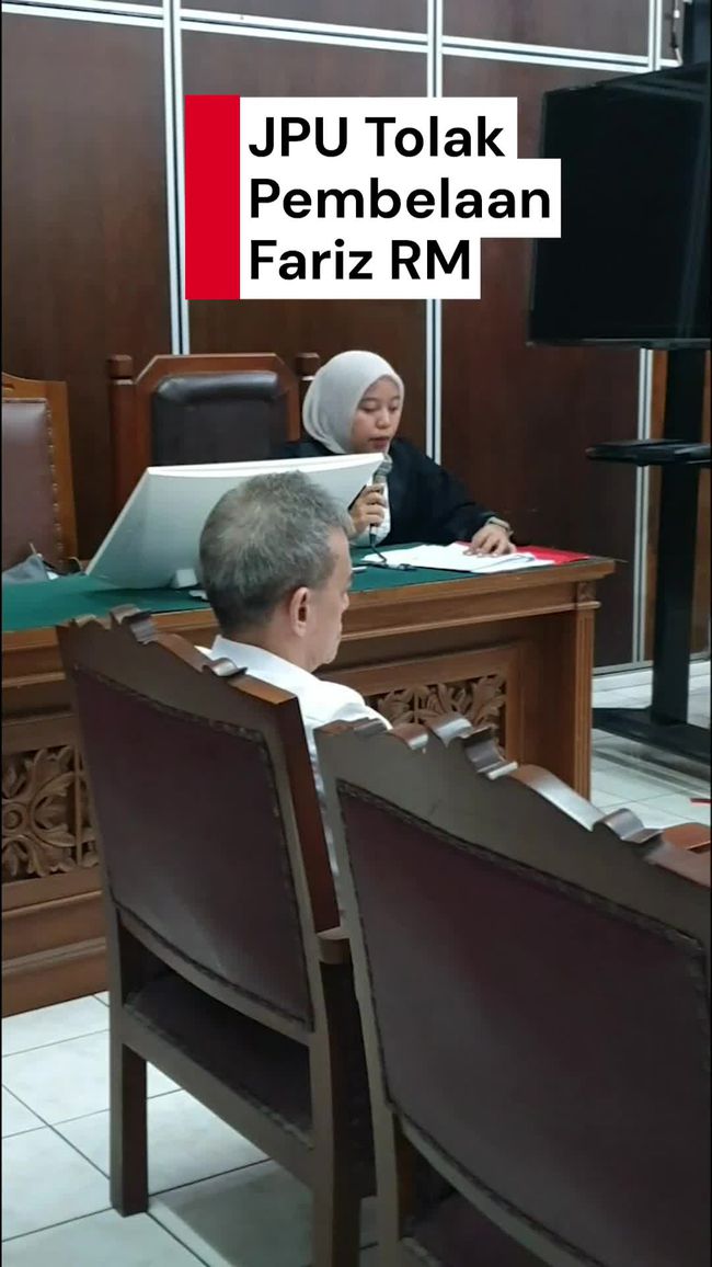 Video: Pembelaan Ditolak JPU, Fariz RM Ngaku Tak Kecewa