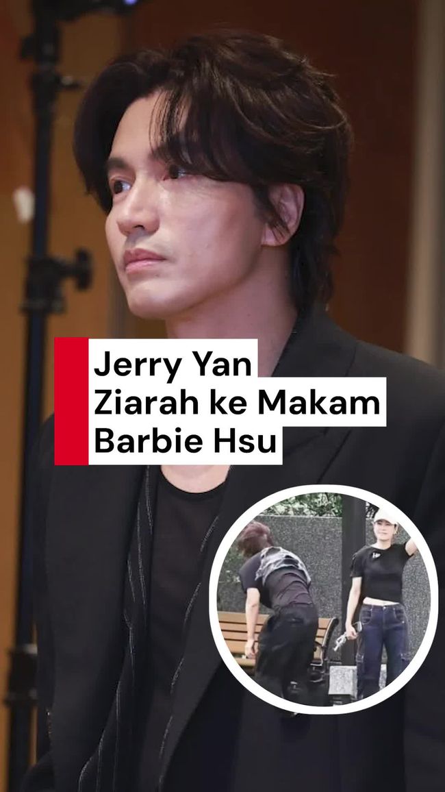 Video: Kala Jerry Yan Kunjungi Makam Barbie Hsu untuk Pertama Kali