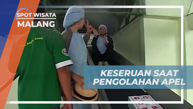Serunya Menelusuri Proses Pengolahan Apel di Kota Malang