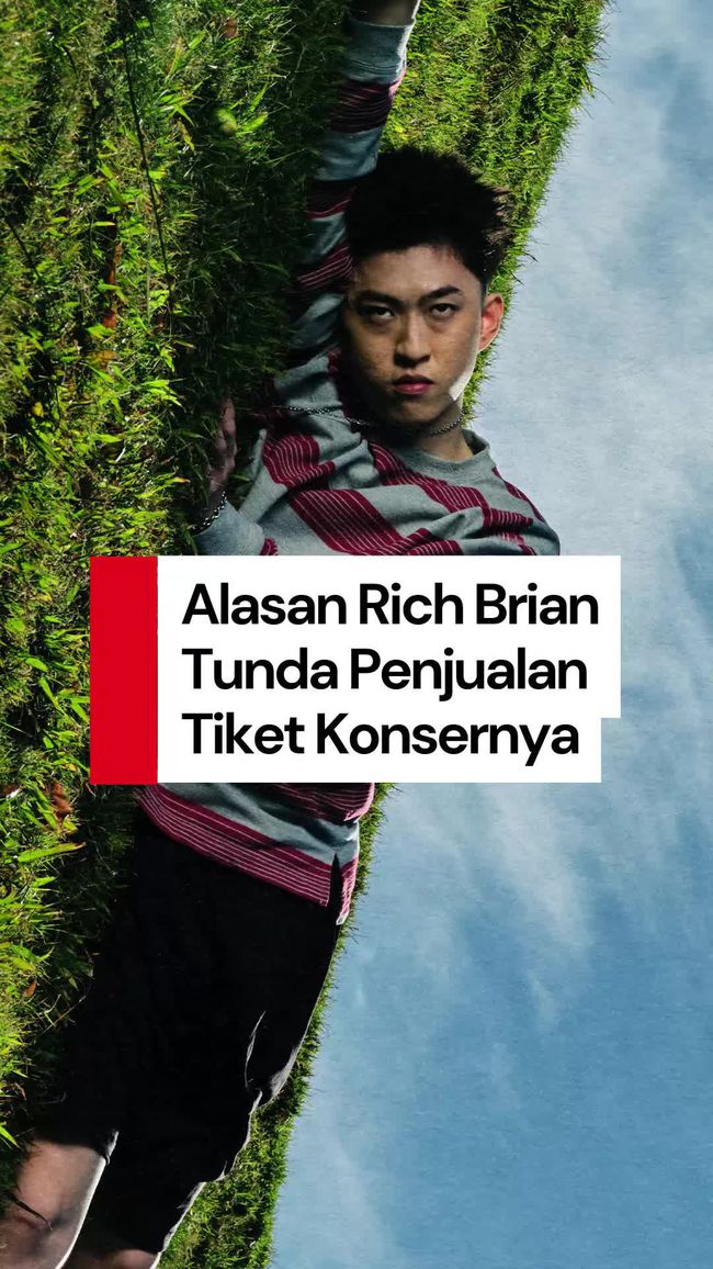 Video: Pengumuman! Penjualan Tiket Konser Rich Brian di Jakarta Ditunda