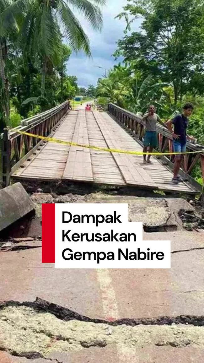 Video Dampak Gempa M 6,5 di Nabire: Kantor Bupati-Bandara Rusak