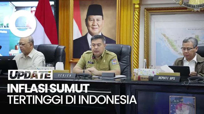 Video Inflasi Sumut Tertinggi Se-Indonesia, Kemendagri Sentil Pemda
